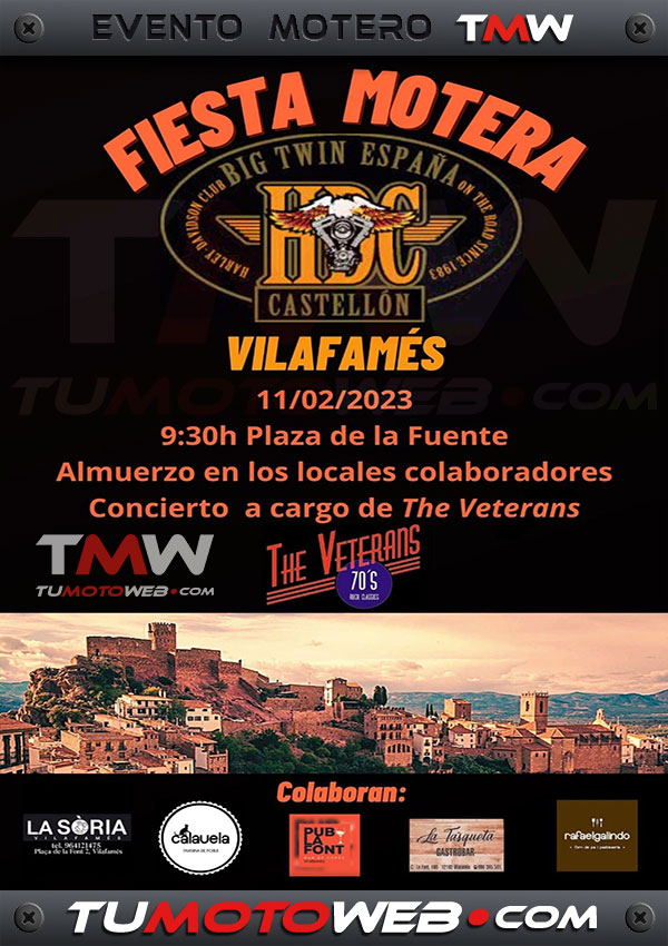 Fiesta Motera HDC Big Twin España 2023 - TUMOTOWEB.COM | Eventos ...